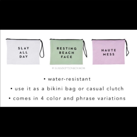 Milly | Bags | Milly Signature Phrase Clutch | Poshmark